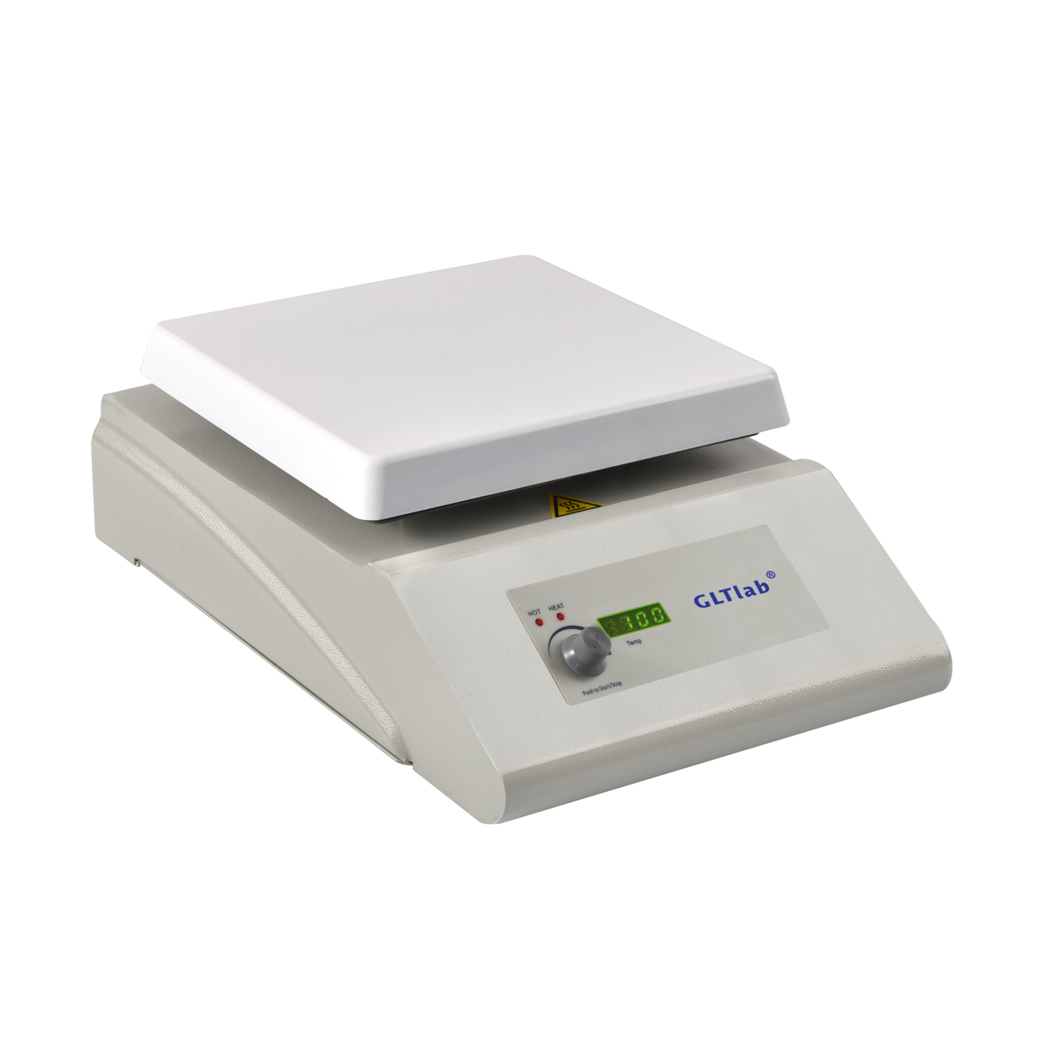 7'' Laboratory Hot plate with Ceramic Coated Aluminum Plate - GLT ...