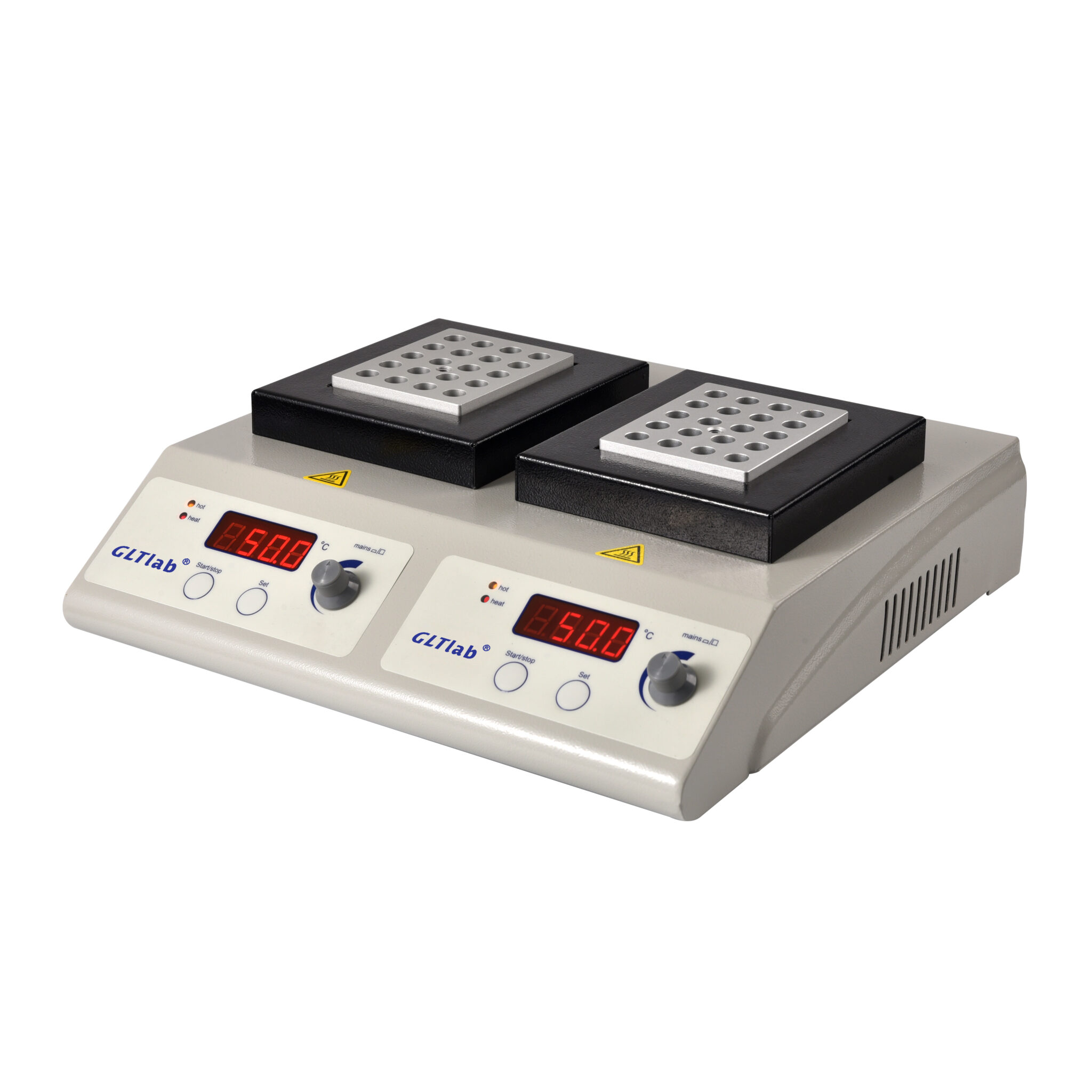 Laboratory Digital Dry Bath Block Heater with Two Removable Aluminum ...